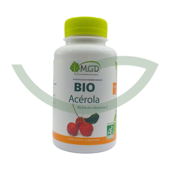 🌺🌿 Acérola Bio - 50 comprimés - MGD