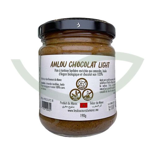 Amlou light chocolat - 190g - Les douceurs du Maroc