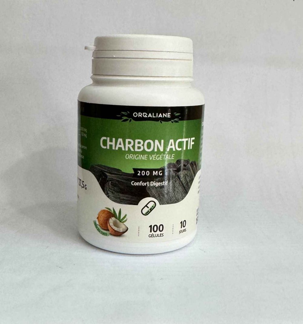 Charbon Actif 200mg 90g lules GPH Top Prix Au Maroc